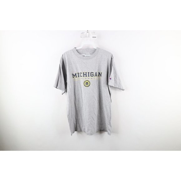Champion | Shirts | Vintage 9s Champion Mens Large Spell Out University ...